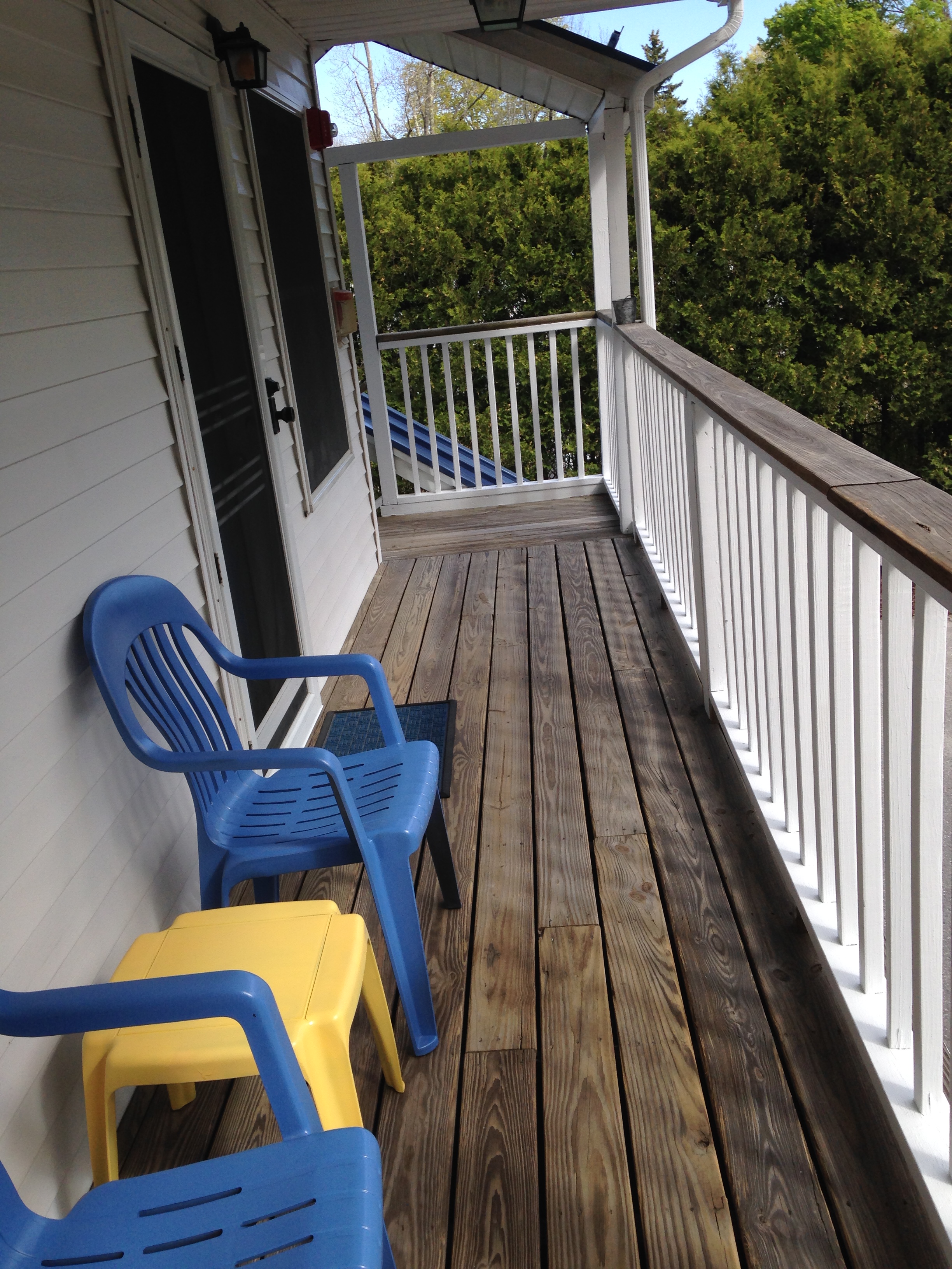 Musical Motel Adirondack Chairs