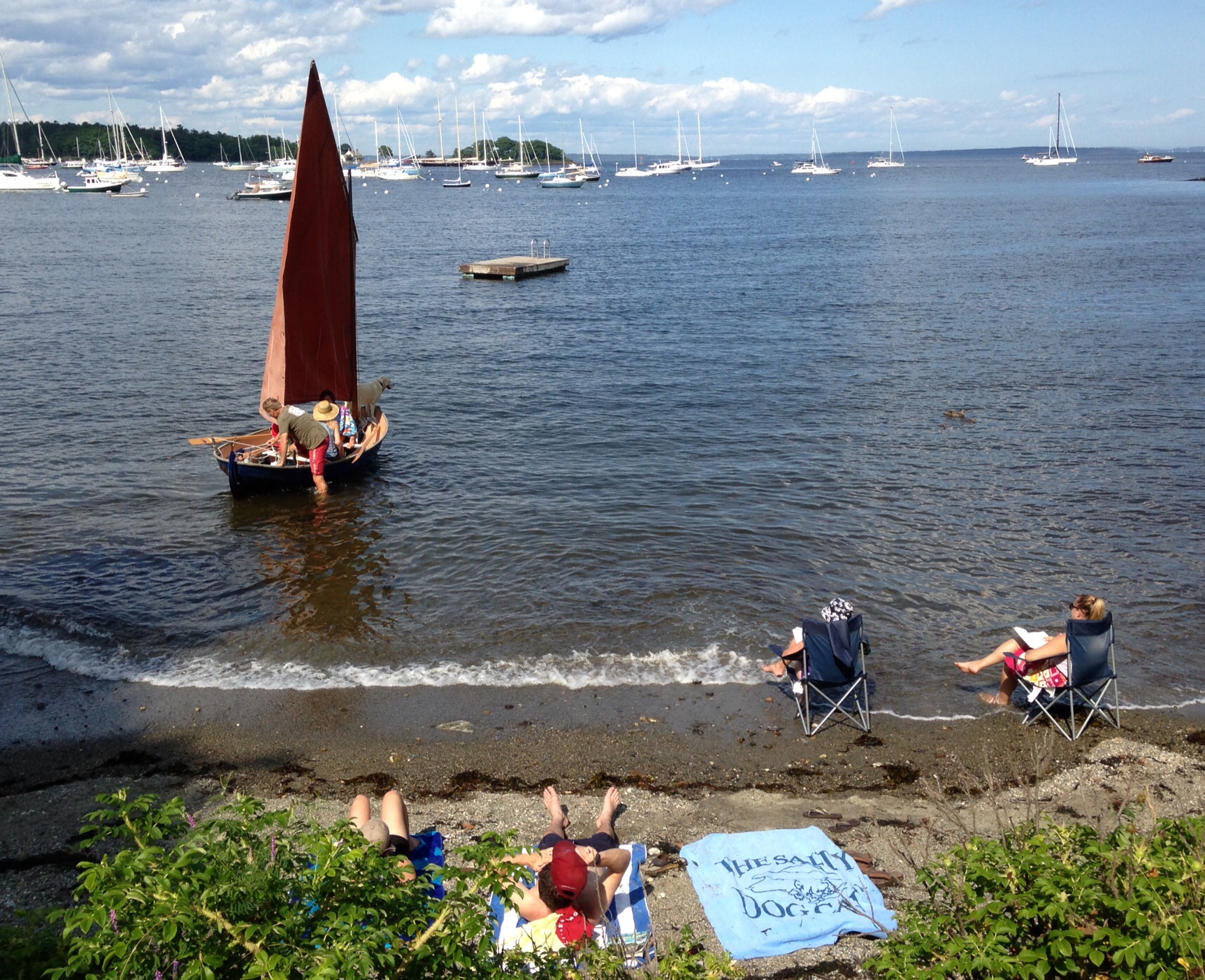 Swimming Midcoast Maine, part 3: Laite Memorial Beach